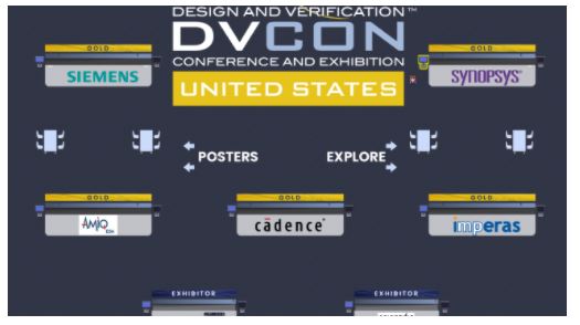 Virtual Exhibit Hall (Gather.Town) - DVCON US 2024